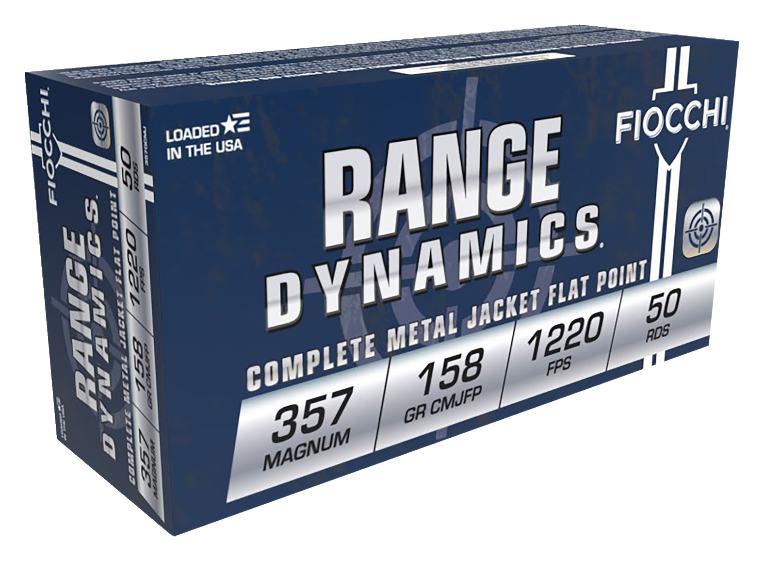 Fiocchi Shooting Dynamics .357 Mag 158 Grain Copper Metal JFP Handgun ...